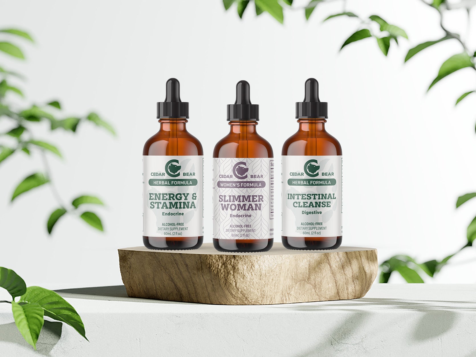 All Products | Herbal Supplements | Alcohol Free – Cedar Bear Naturales