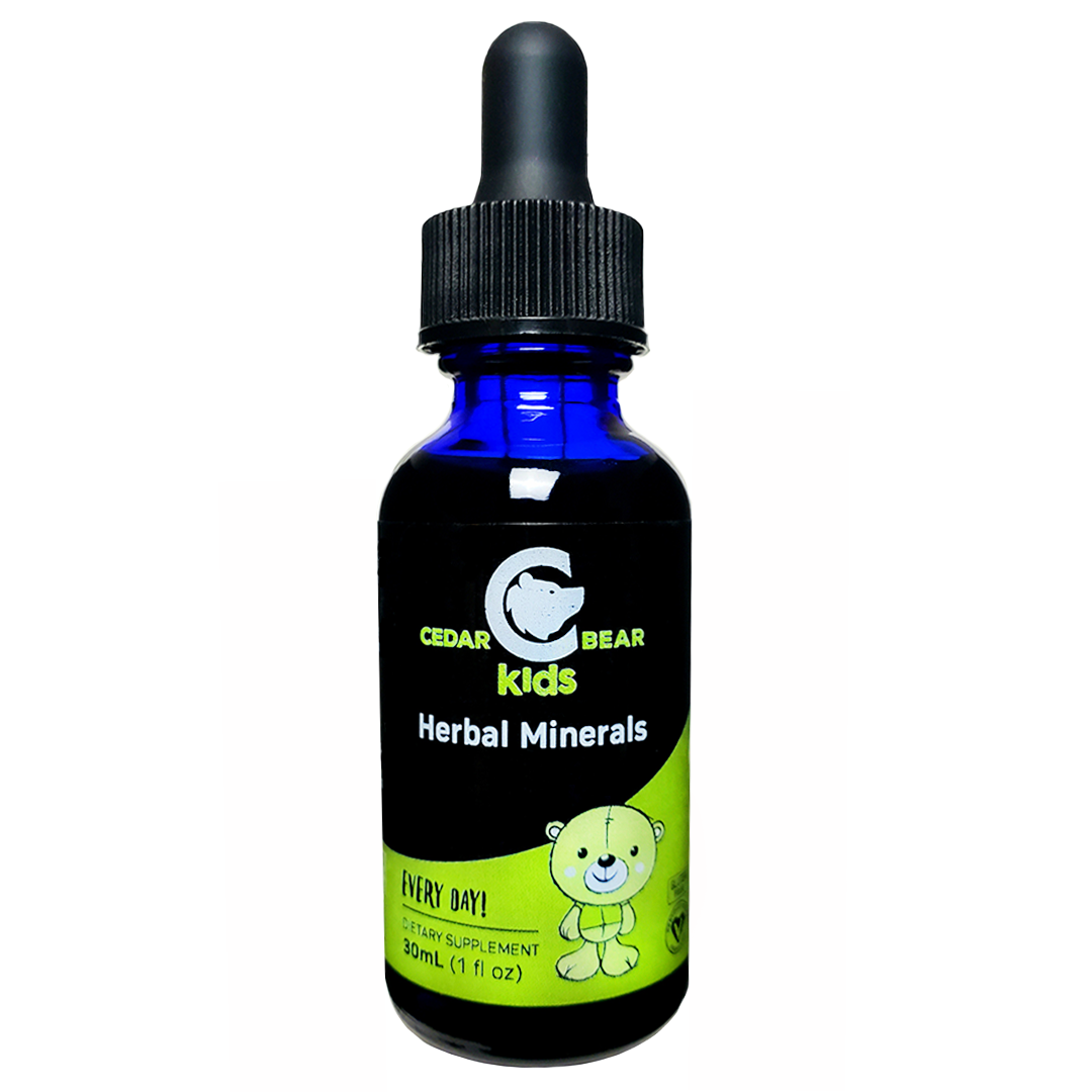 Herbal Minerals | Kids Formula | Herbal Supplements – Cedar Bear Naturales