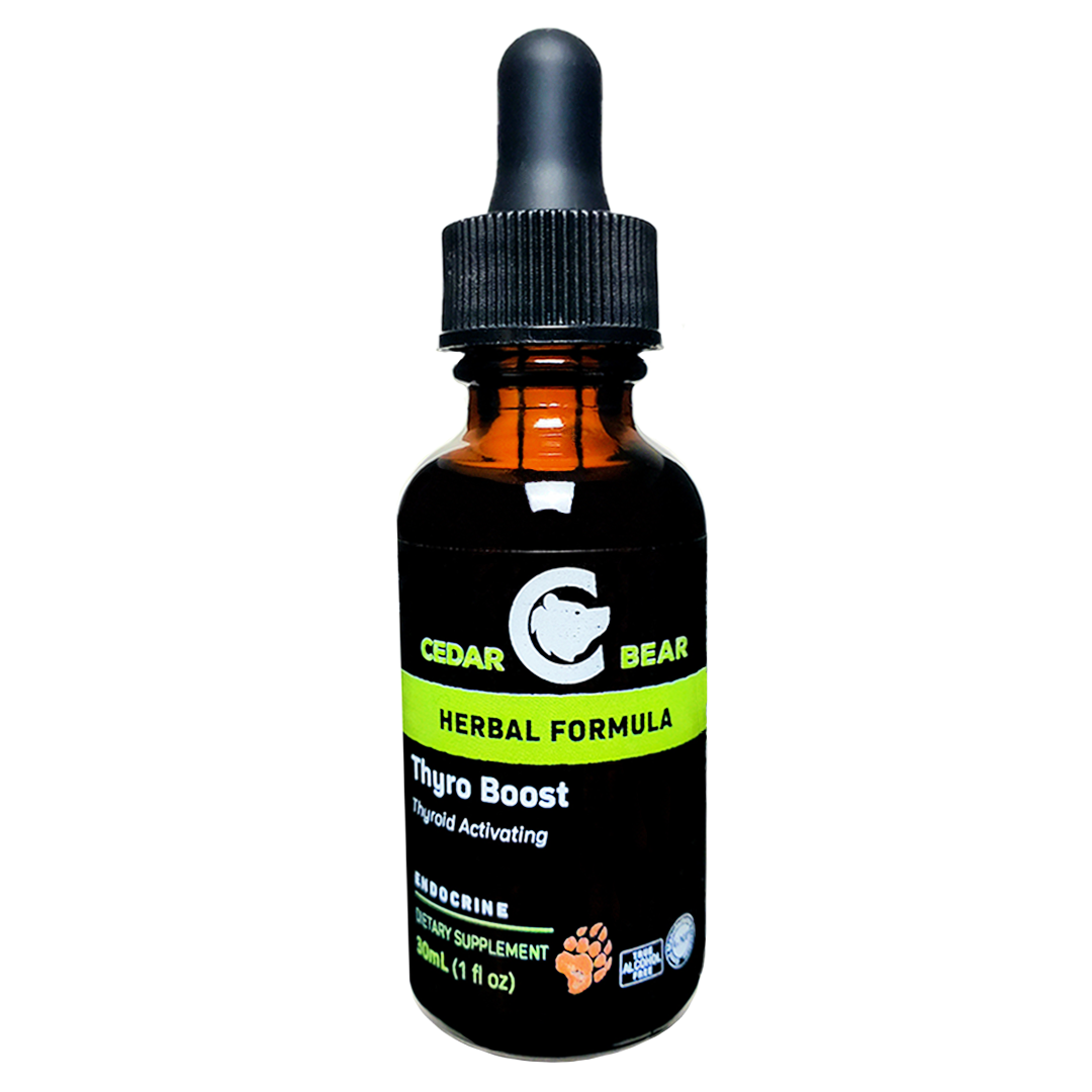 Thyro Boost | Adult Formula | Herbal Supplements – Cedar Bear Naturales
